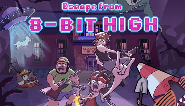 Demo released for Escape from 8-Bit High | Adventure Game Hotspot