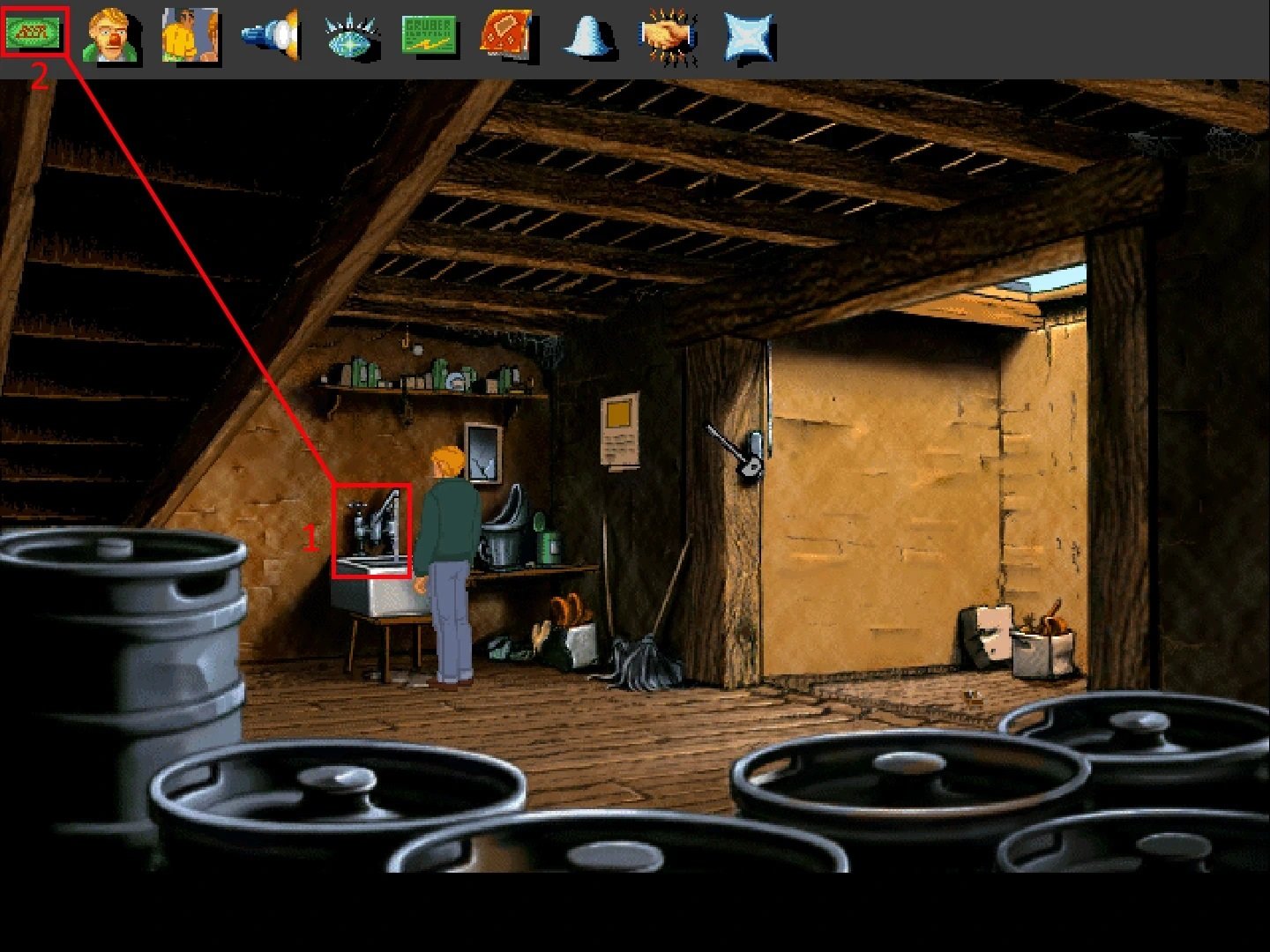 Broken Sword: The Shadow of the Templars (1996) walkthrough | Adventure ...