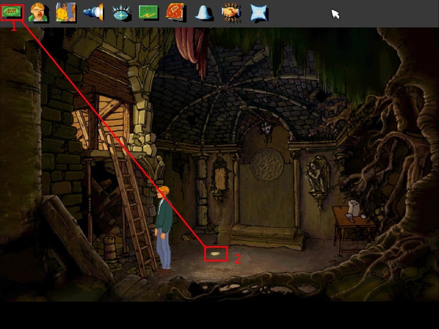 Broken Sword: The Shadow of the Templars (1996) walkthrough | Adventure ...