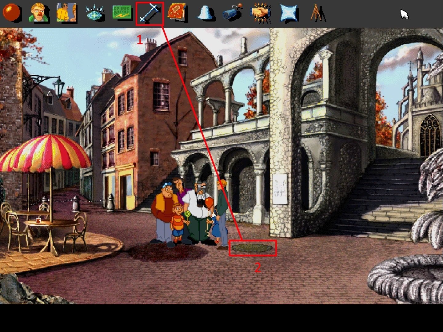 Broken Sword: The Shadow of the Templars (1996) walkthrough | Adventure ...