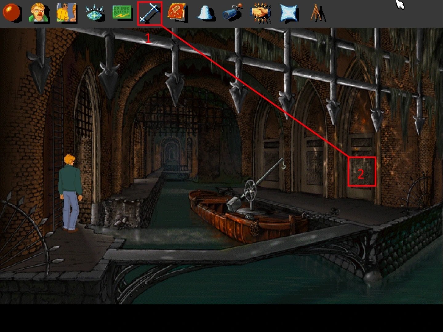 Broken Sword: The Shadow of the Templars (1996) walkthrough | Adventure ...