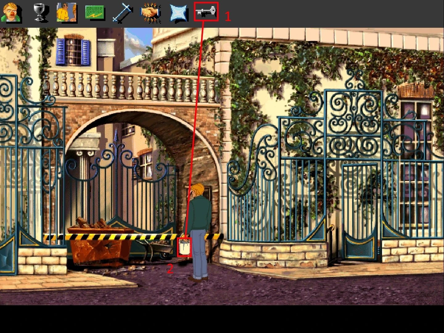 Broken Sword: The Shadow of the Templars (1996) walkthrough | Adventure ...