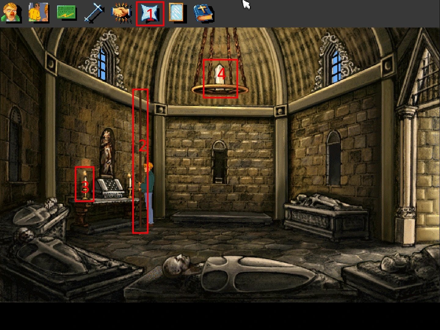 Broken Sword: The Shadow of the Templars (1996) walkthrough | Adventure ...